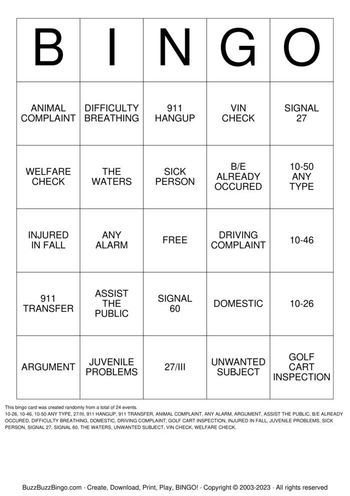 Custom Bingo Cards to Download, Print and Customize!
