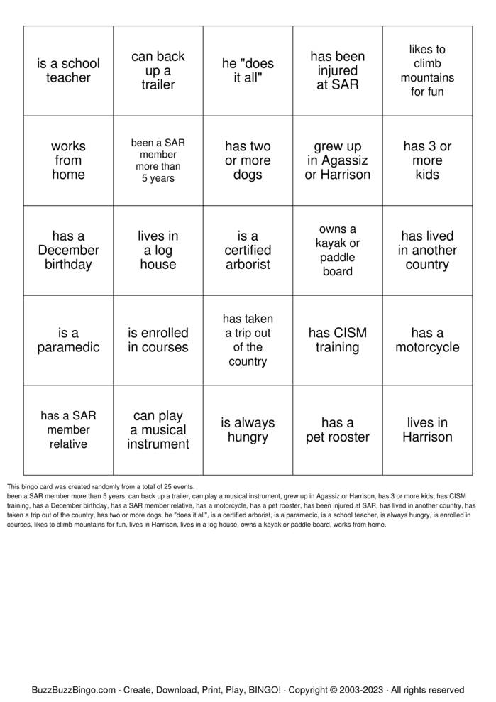 Jingle & Mingle Bingo Bingo Cards to Download, Print and Customize!