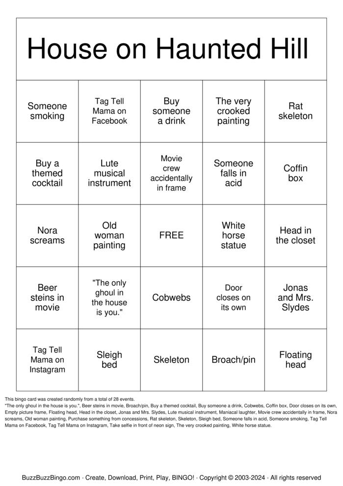 Custom Bingo Cards to Download, Print and Customize!