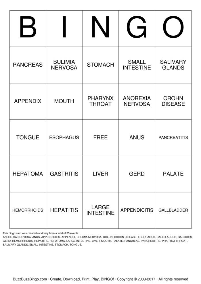 CHAPTER 11 TERMS Bingo Cards to Download, Print and Customize!