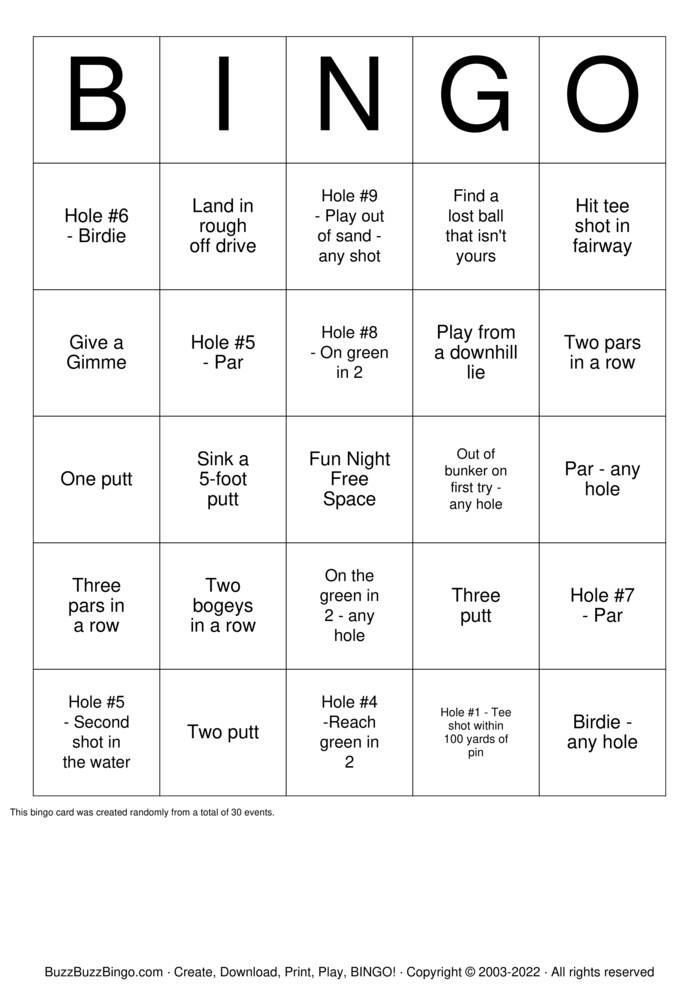 Ladies Fun Night Bingo Cards to Download, Print and Customize!