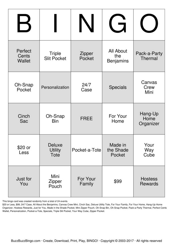 It's All Fun & Games Bingo Cards to Download, Print and Customize!