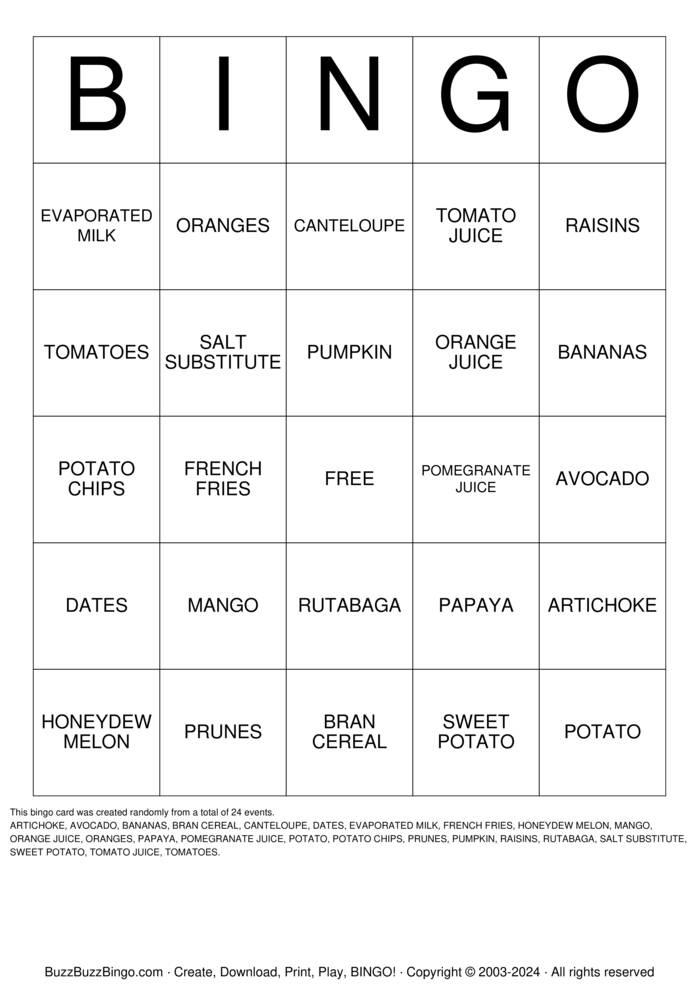Dialysis Bingo Cards to Download, Print and Customize!