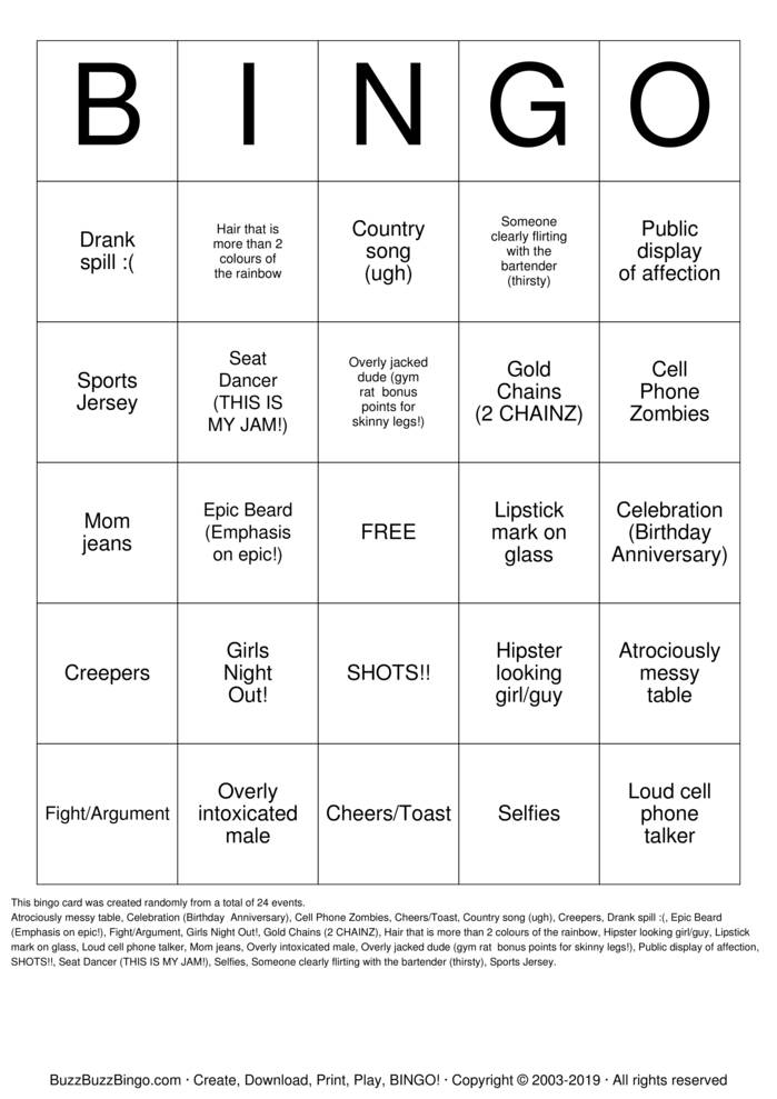 Bar Bingo Bingo Cards To Download Print And Customize 