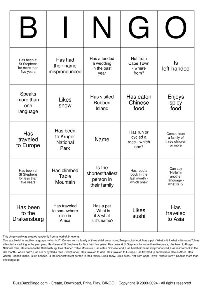 Diversity Bingo Cards to Download, Print and Customize!
