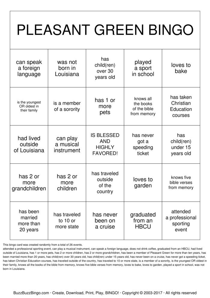 Getting to Know you! Bingo Cards to Download, Print and Customize!
