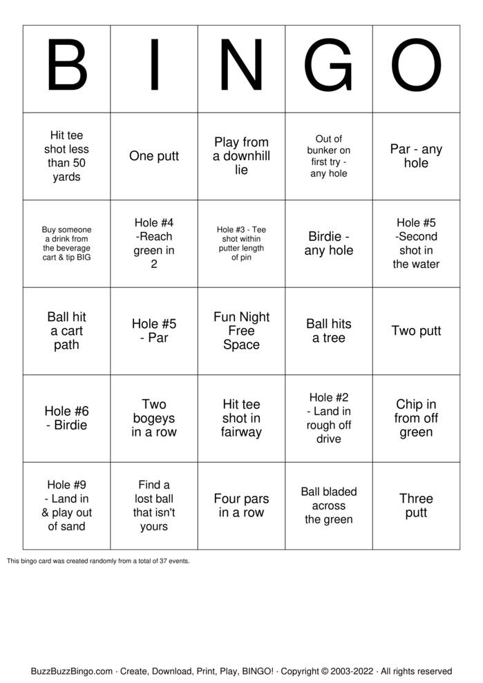 Ladies Fun Night Bingo Cards to Download, Print and Customize!