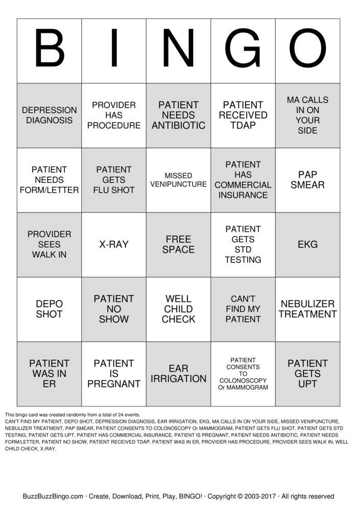 MA BINGO Bingo Cards to Download, Print and Customize!