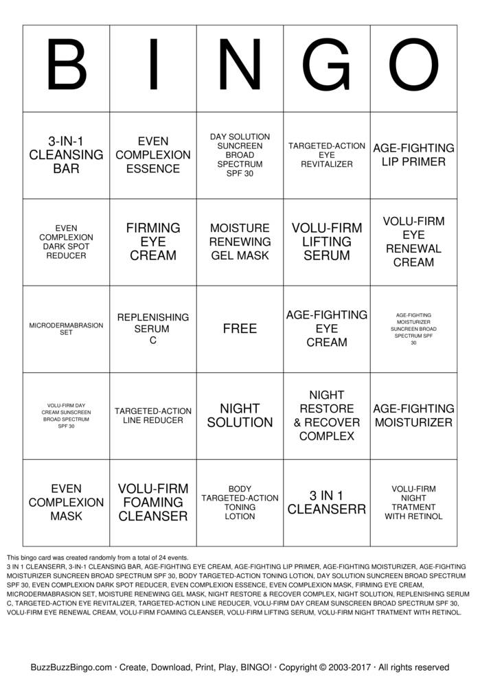 SKIN Cancer Bingo Cards to Download, Print and Customize!