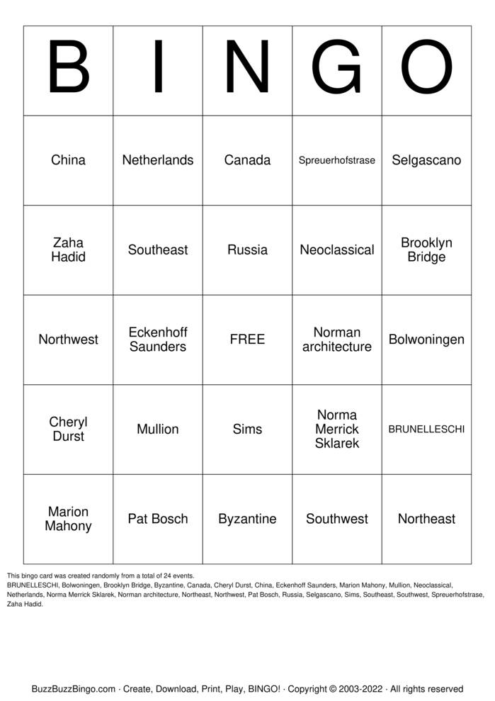 Trivia Bingo Cards to Download, Print and Customize!