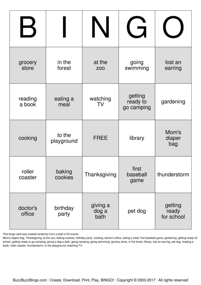 Incredible Inferences Bingo Cards to Download, Print and Customize!