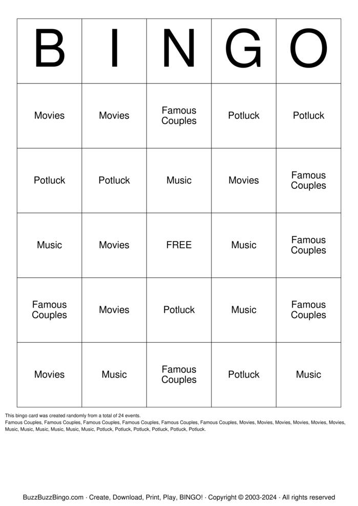 Trivia Bingo Cards to Download, Print and Customize!
