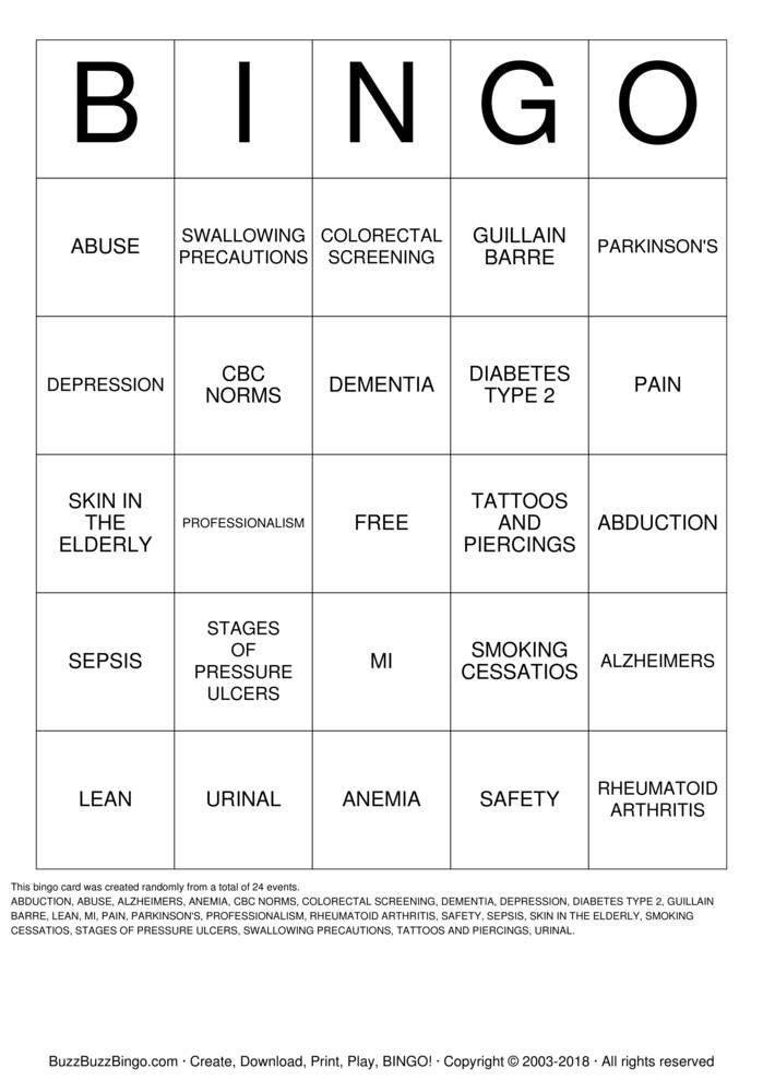 Custom Bingo Cards to Download, Print and Customize!
