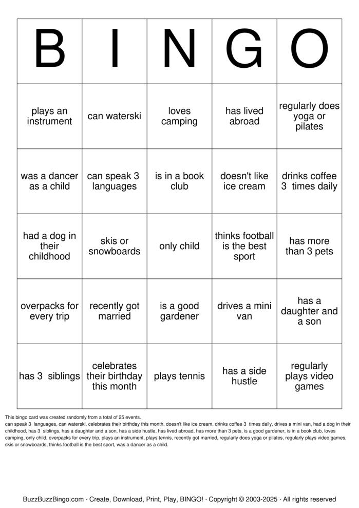 Meet Me Bingo Bingo Cards to Download, Print and Customize!