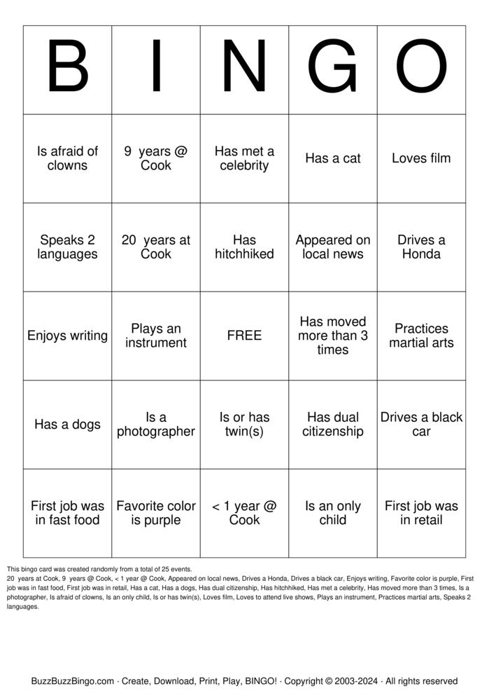 AP/AR/GL Bingo Cards to Download, Print and Customize!