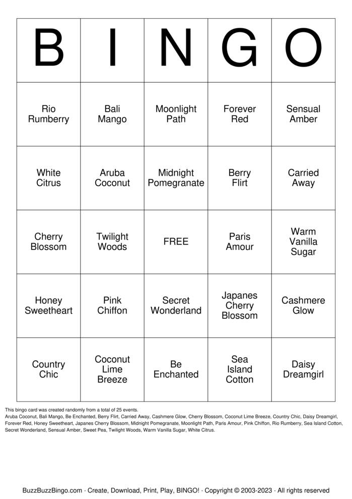 Product Knowledge Bingo Cards to Download, Print and Customize!