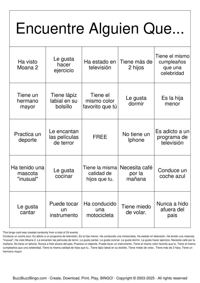 ICEBREAKER BINGO Bingo Cards to Download, Print and Customize!