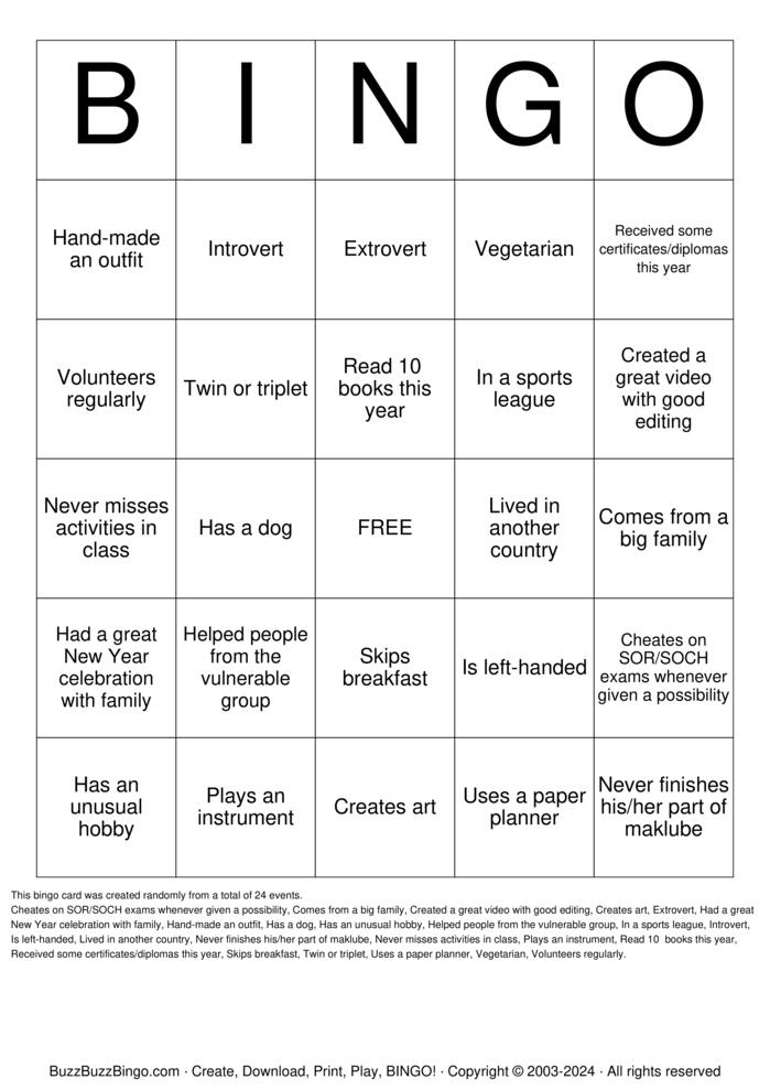 KBO Junior Finals Bingo Cards to Download, Print and Customize!