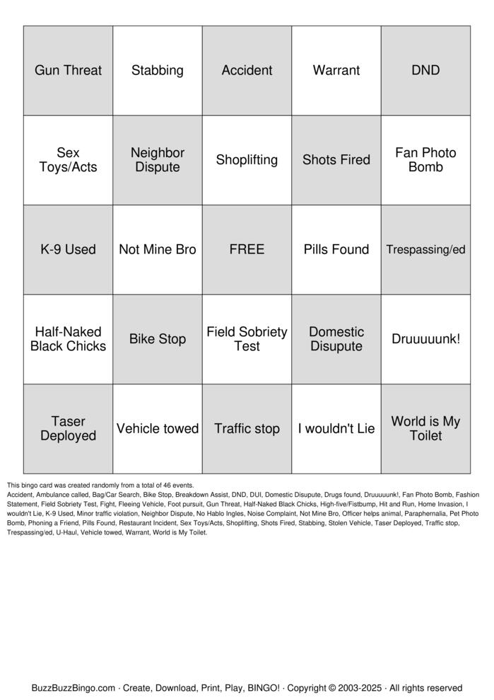 OP Live Bingo Cards to Download, Print and Customize!