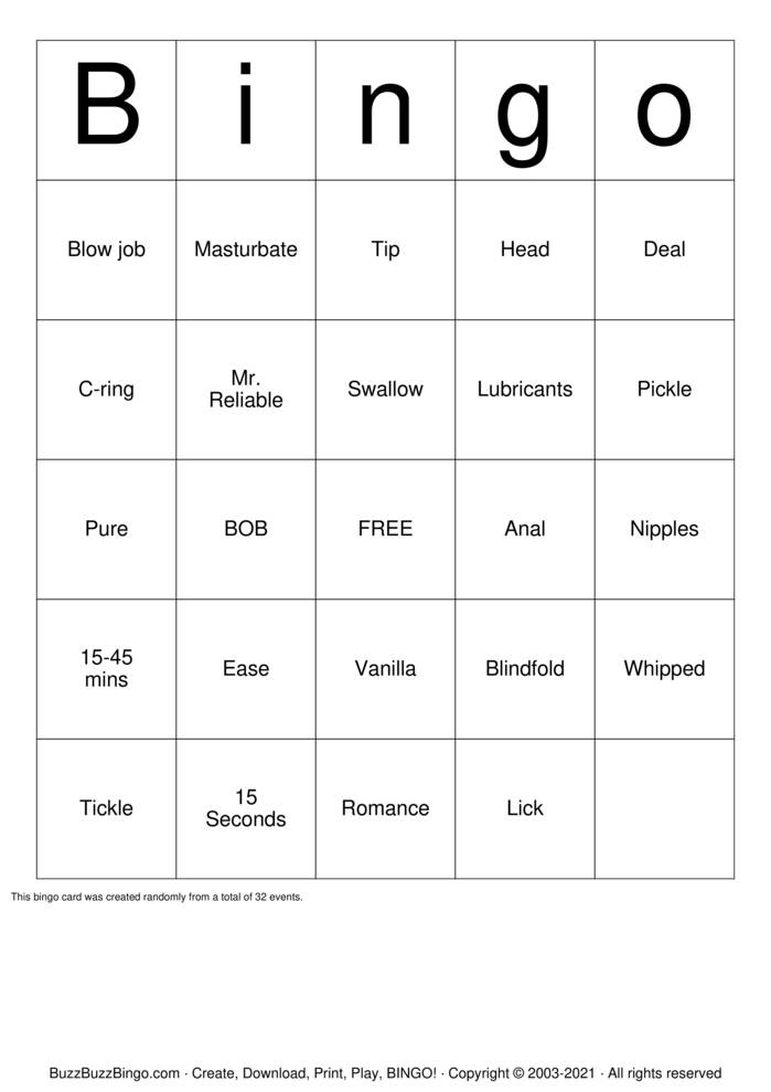 PURE ROMANCE Bingo Cards to Download, Print and Customize!