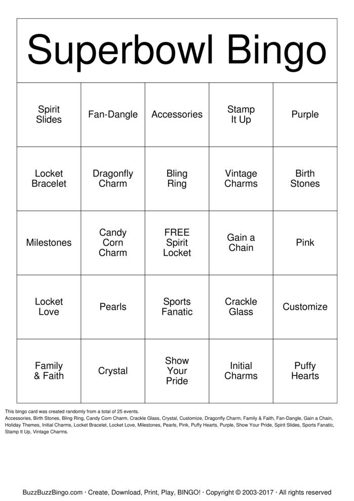 Custom Bingo Cards to Download, Print and Customize!