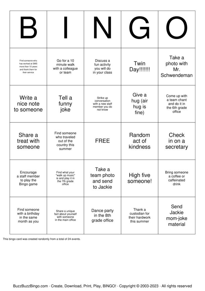 Park Scavenger Hunt Bingo Cards to Download, Print and Customize!