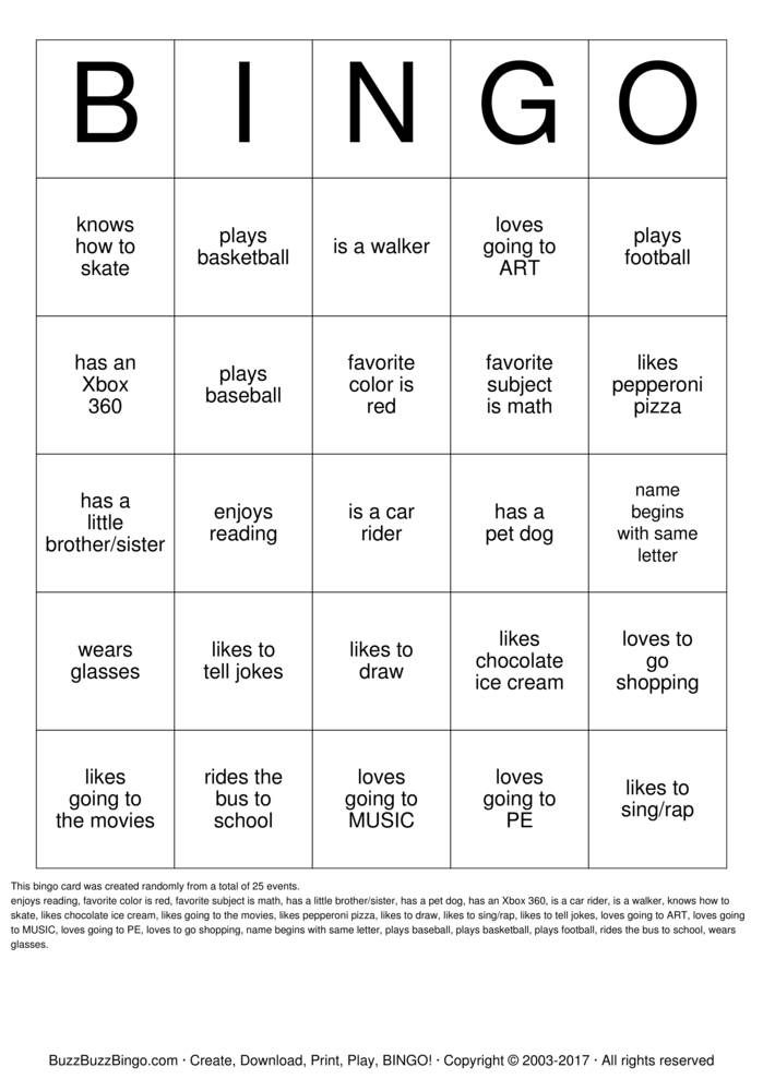 Co-Worker BINGO Bingo Cards to Download, Print and Customize!
