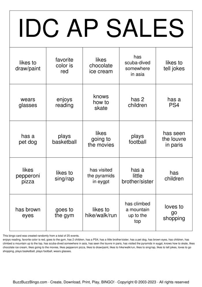 Custom Bingo Cards to Download, Print and Customize!