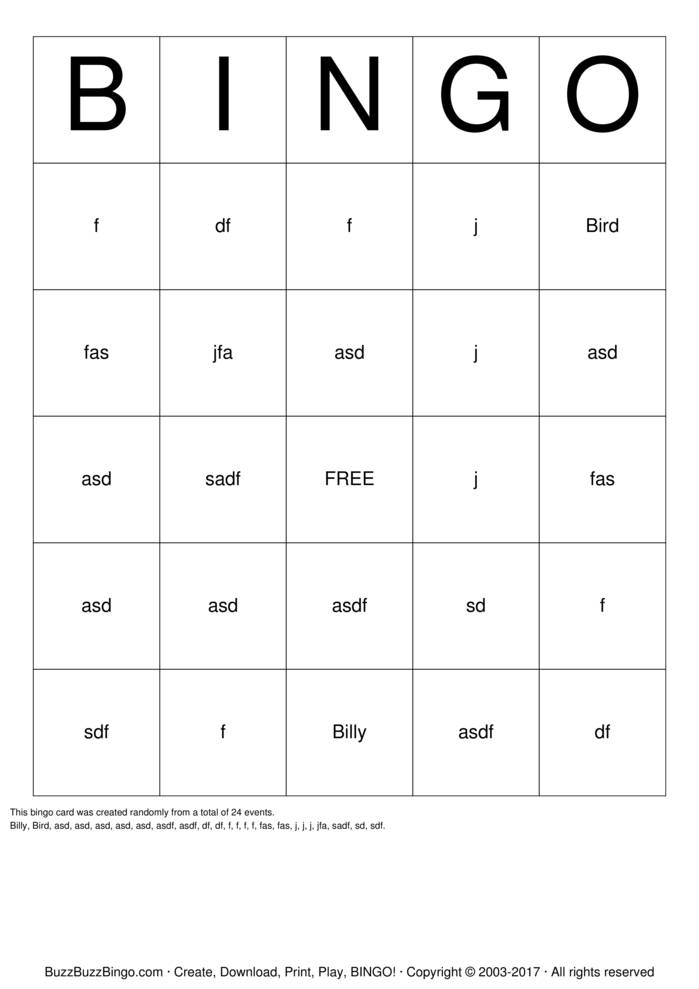 Comprehension Bingo Cards to Download, Print and Customize!