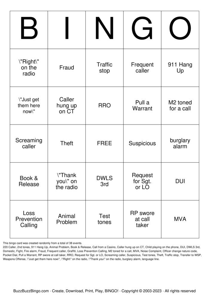 Custom Bingo Cards to Download, Print and Customize!