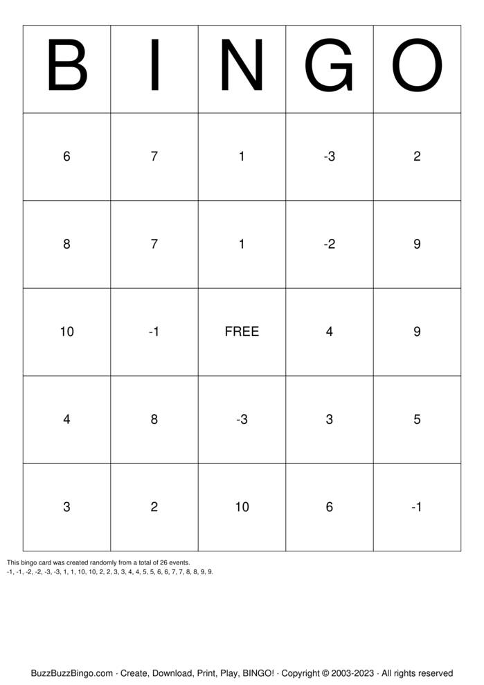 Evaluation Compliance Bingo Cards to Download, Print and Customize!