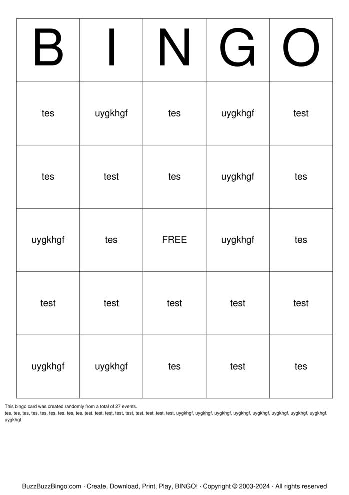 Meet new friends Bingo Cards to Download, Print and Customize!