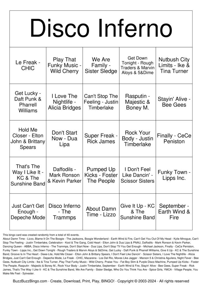 Custom Bingo Cards to Download, Print and Customize!