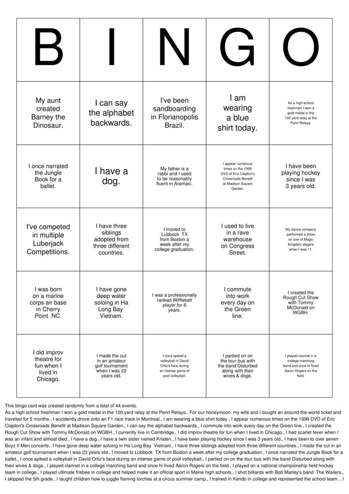 Localytics Employee Bingo Bingo Cards to Download, Print and Customize!