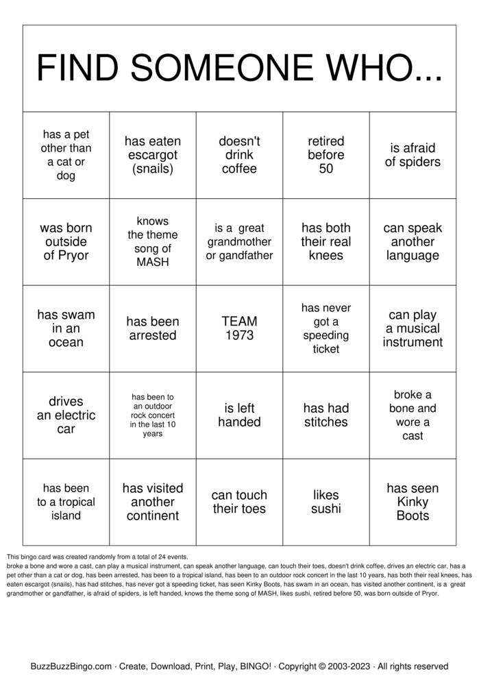 Value Village Bingo Cards to Download, Print and Customize!