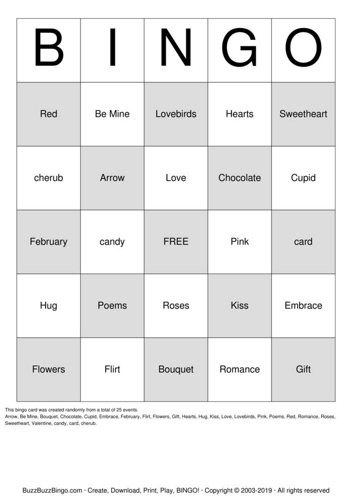 chocolate Bingo Cards to Download, Print and Customize!