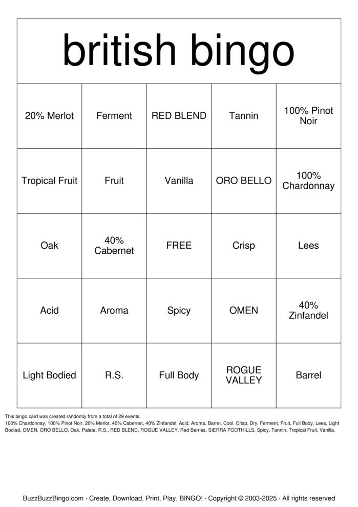 ATLAS Bingo Cards to Download, Print and Customize!