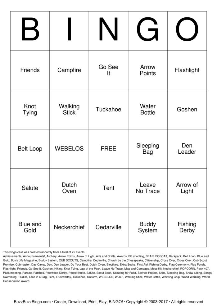 BLUE AND GOLD Bingo Cards to Download, Print and Customize!