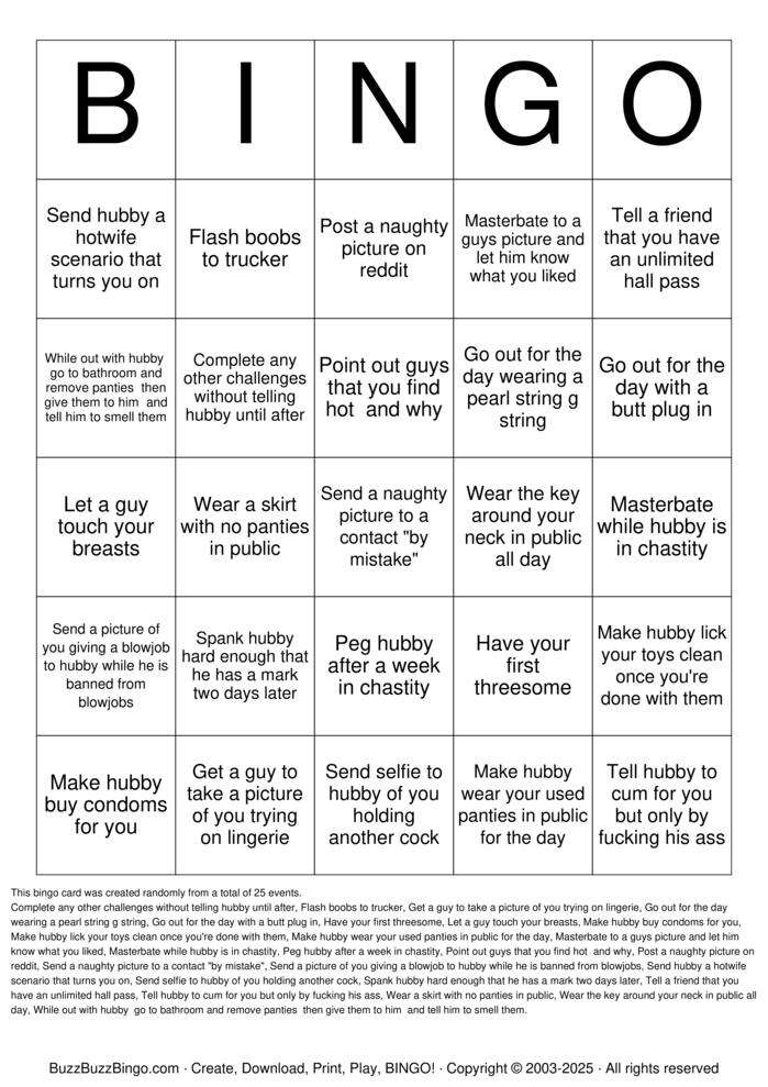 Custom Bingo Cards to Download, Print and Customize!