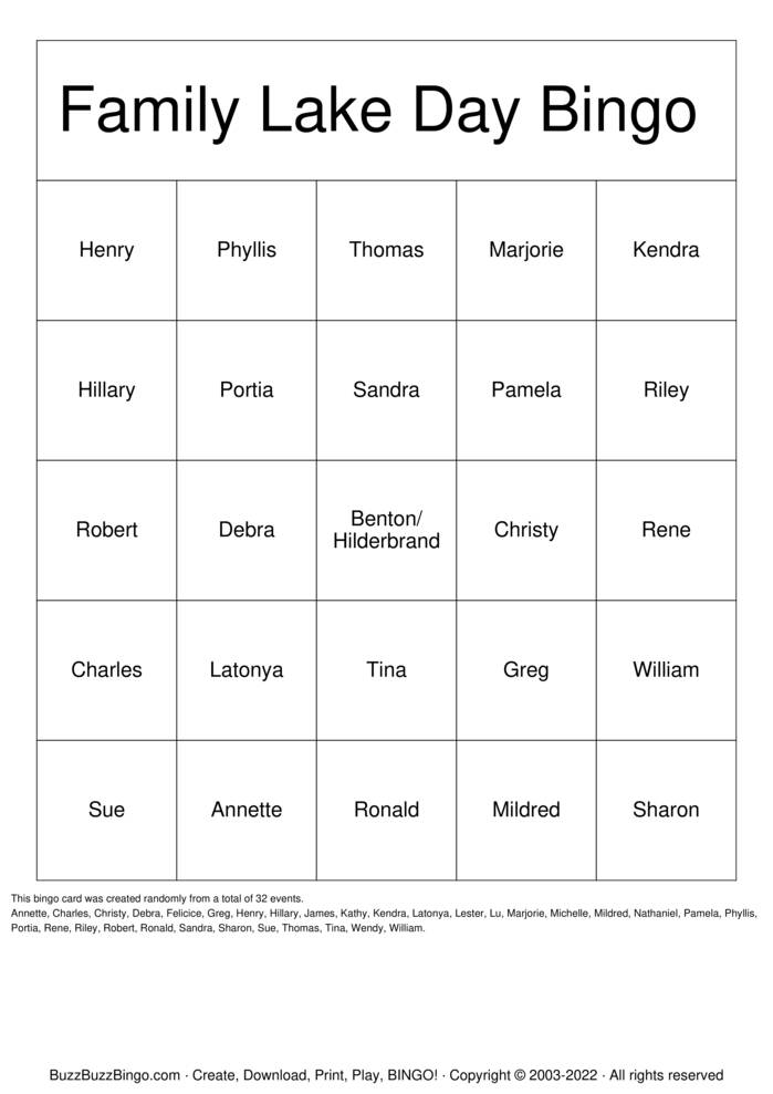 Family Reunion Bingo Cards To Download Print And Customize family-reunion-bingo-cards-to-download-print-and-customize