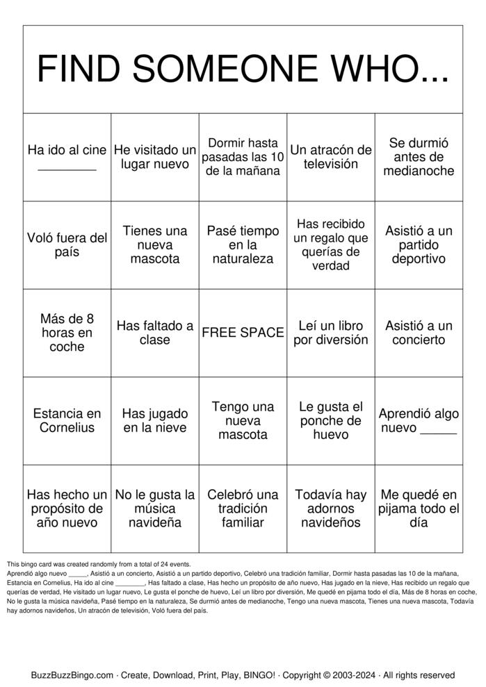 Winter Break Bingo Cards to Download, Print and Customize!