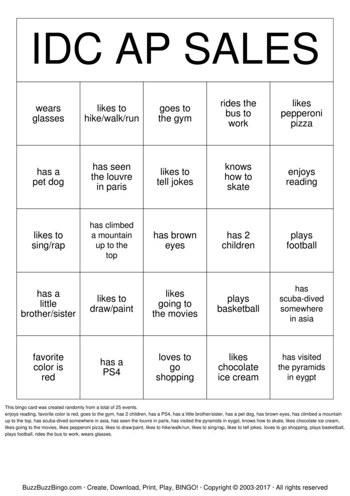 Custom Bingo Cards to Download, Print and Customize!
