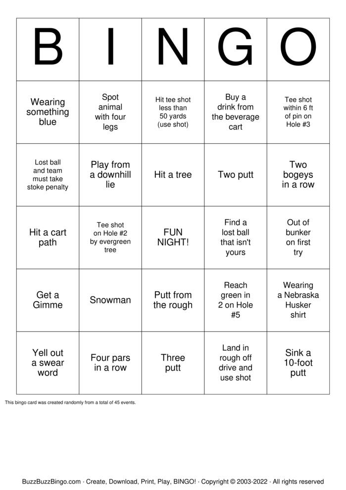 Ladies Fun Night Bingo Cards to Download, Print and Customize!