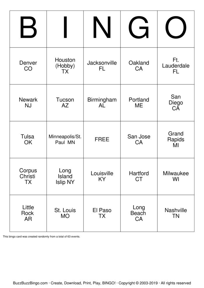 Airport Code Bingo Cards To Download Print And Customize airport-code-bingo-cards-to-download-print-and-customize