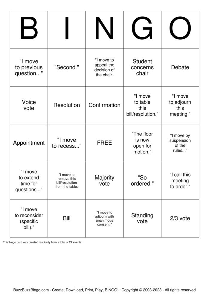 Custom Bingo Cards to Download, Print and Customize!
