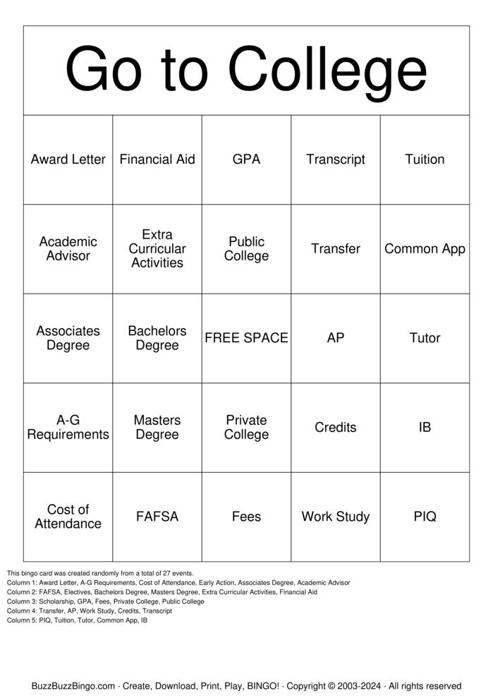 Write On Version 3 Bingo Cards to Download, Print and Customize!
