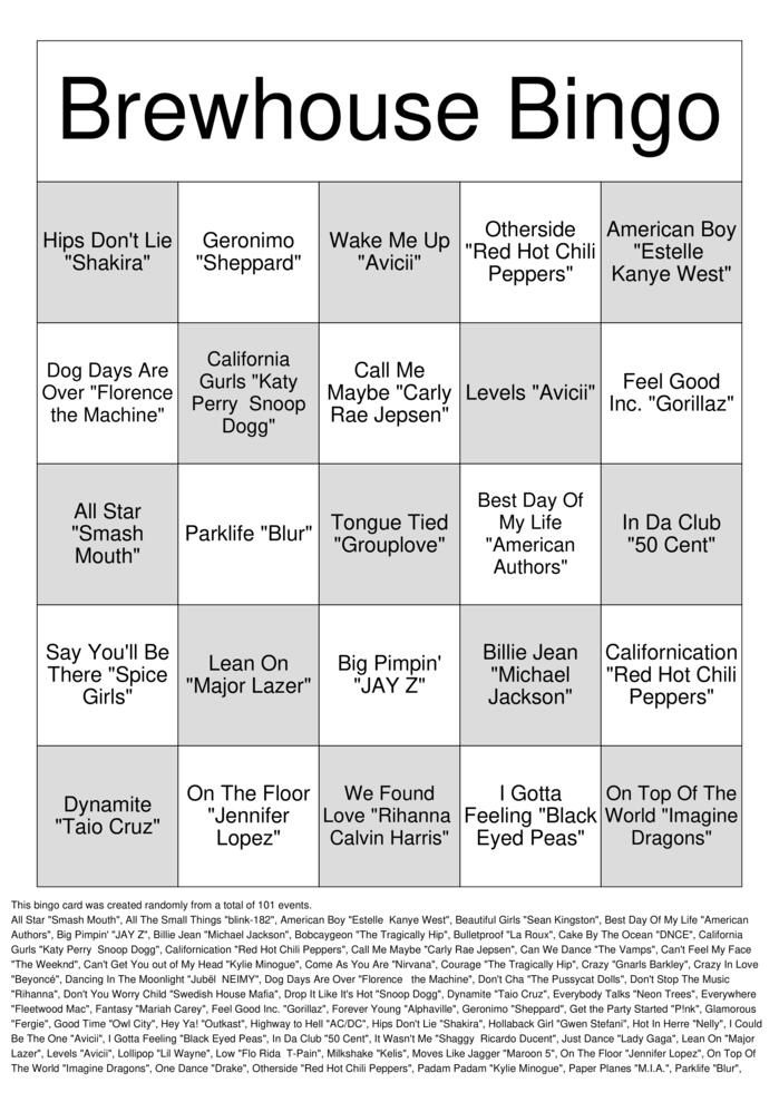 Custom Bingo Cards to Download, Print and Customize!