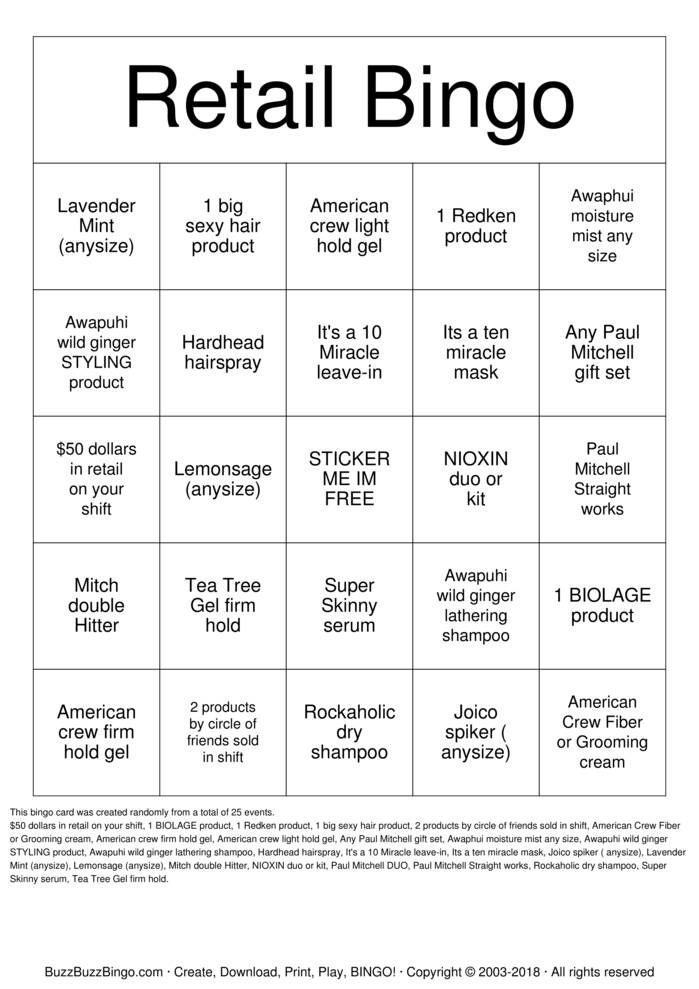 Ladies Shoes Bingo Cards to Download, Print and Customize!