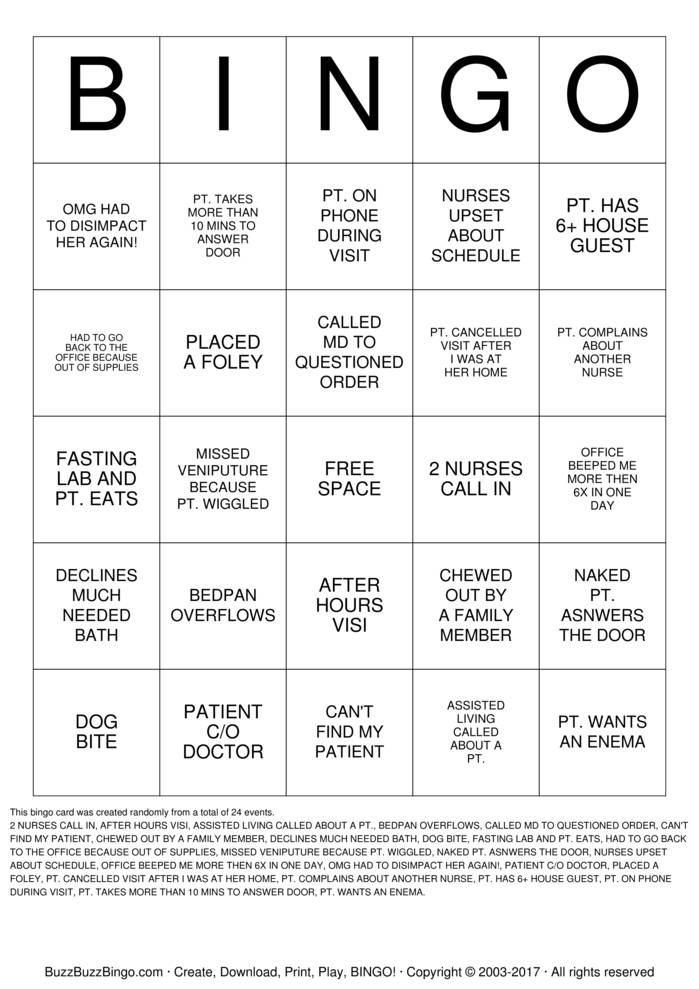 NIKKI Bingo Cards to Download, Print and Customize!