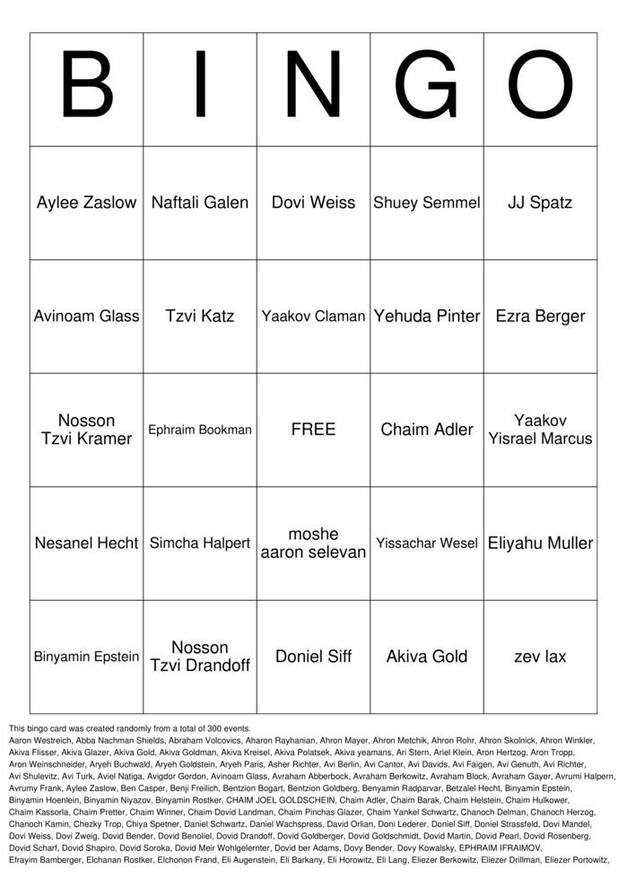 Bonim Bingo Bonanza Bingo Cards to Download, Print and Customize!